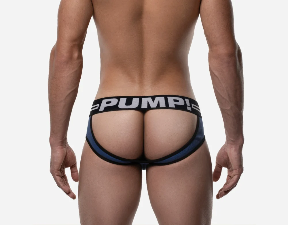 Round2 Blue Backless Brief – PUMP! Underwear & Swimwear